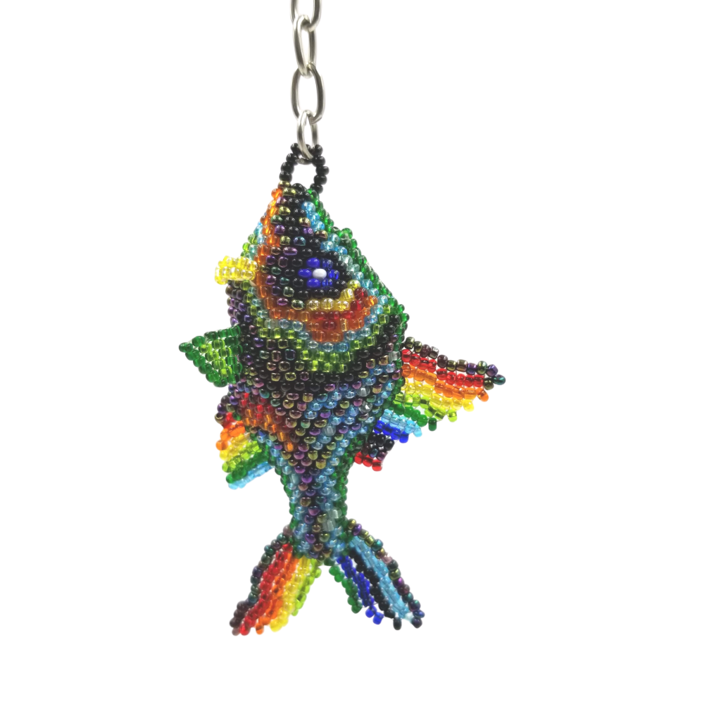 Fish Keychain - Colorful Accessory at Tribal Roots