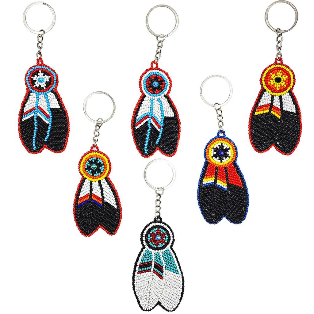 Feather Key Chain